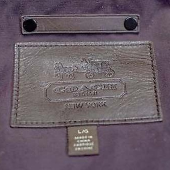 Coach | Jackets & Coats | Coach F8403 Mens Thompson 3in Shearling Coat ...